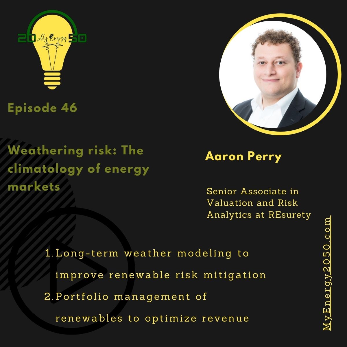 Weathering Risk: The climatology of energy markets — Aaron Perry (Ep 46 ...